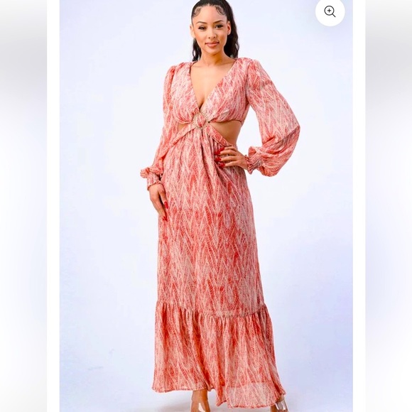 privy | Dresses | Nwt Small Privy Summer Beauty Bell Sleeves Side Cut ...